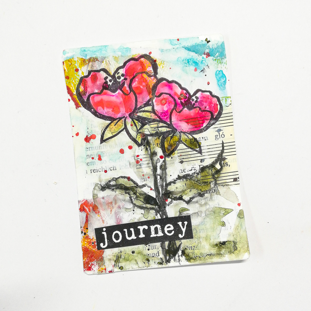 Mixed Media Artist Trading Cards – Susanne Rose Art