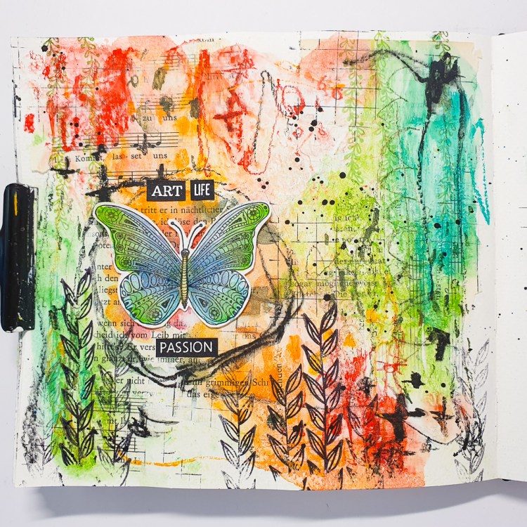 Art Journaling for Beginners – Video Tutorial – Susanne Rose Art