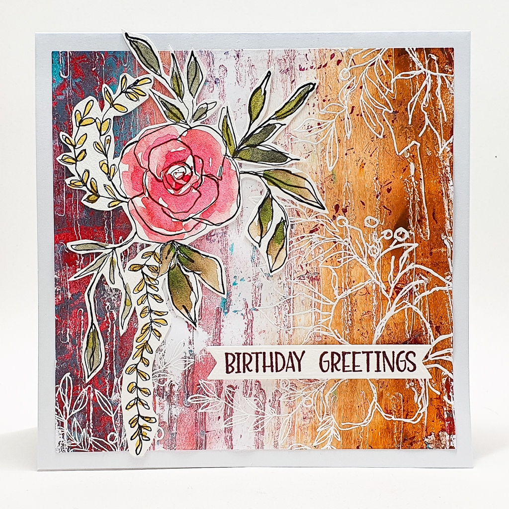 Gel Plate Printing with Rubber Stamps – Video Tutorial – Susanne Rose Art