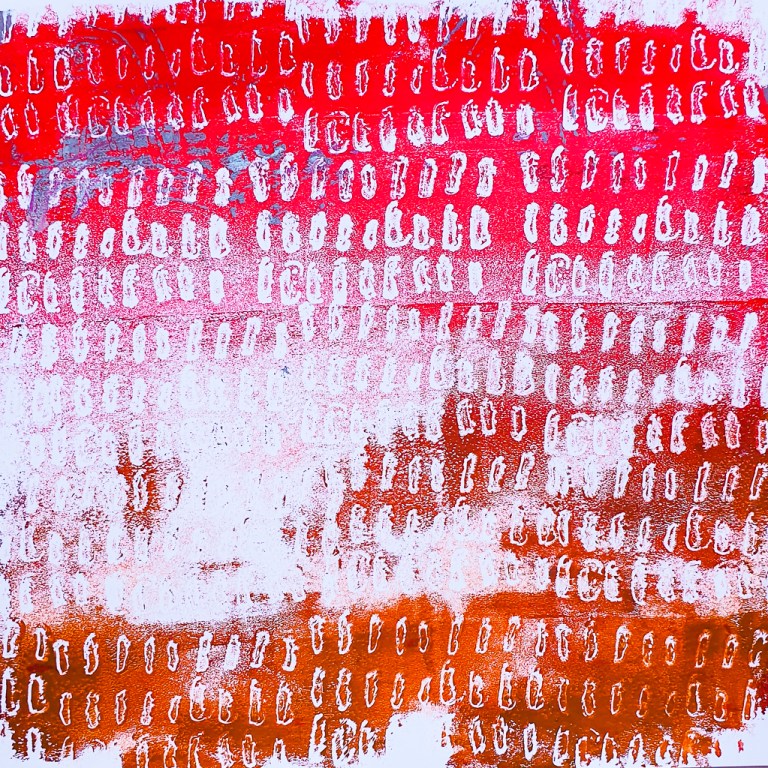 Gel Plate Printing with Rubber Stamps – Video Tutorial – Susanne Rose Art