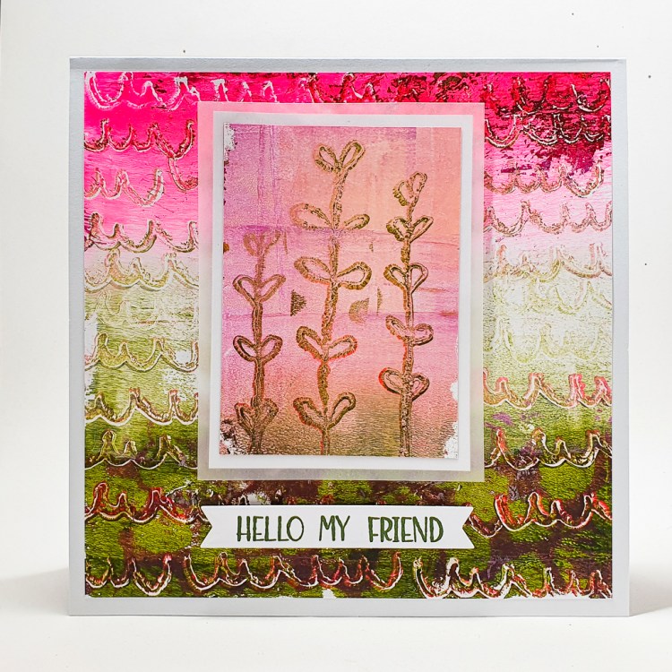 Greeting Cards with Gelli Prints – Susanne Rose Art
