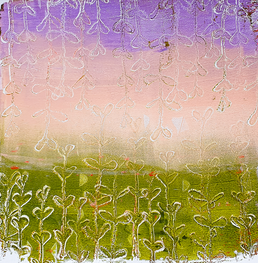 Gel Plate Printing with Rubber Stamps – Video Tutorial – Susanne Rose Art