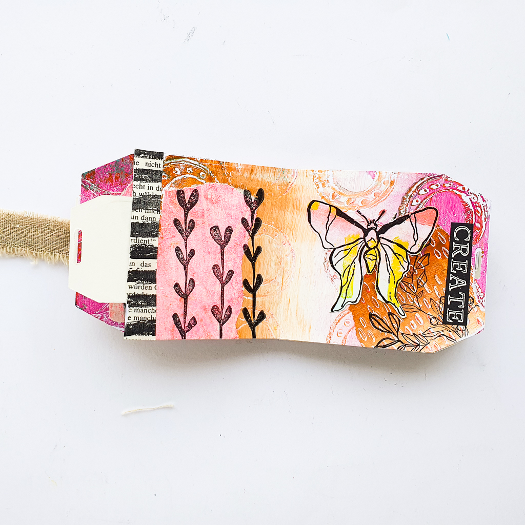 DIY Tag Art Journal with your Gelli Prints – Video Tutorial – Susanne ...