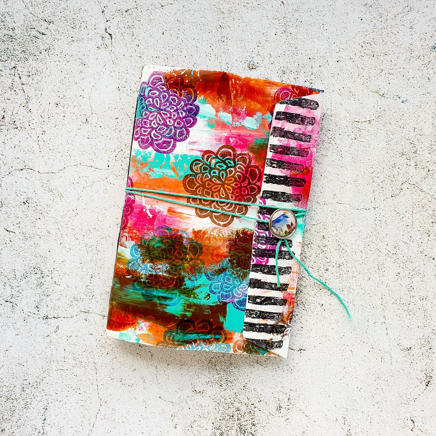 DIY – Art Journal – Handmade Book from an Envelope – Susanne Rose Art