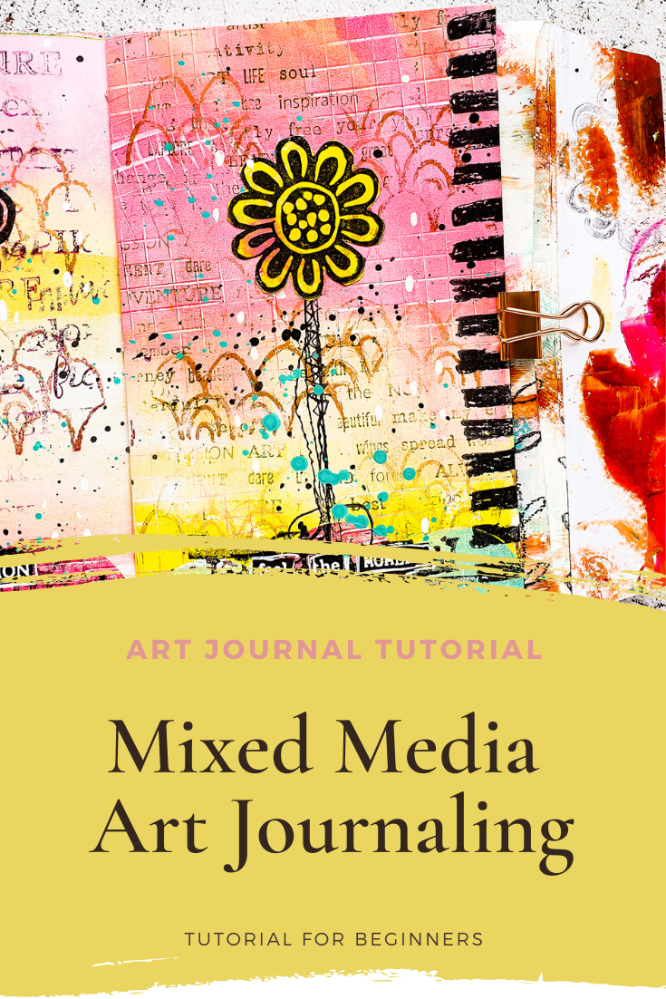 Art Journaling for Beginners – Video Tutorial – Susanne Rose Art