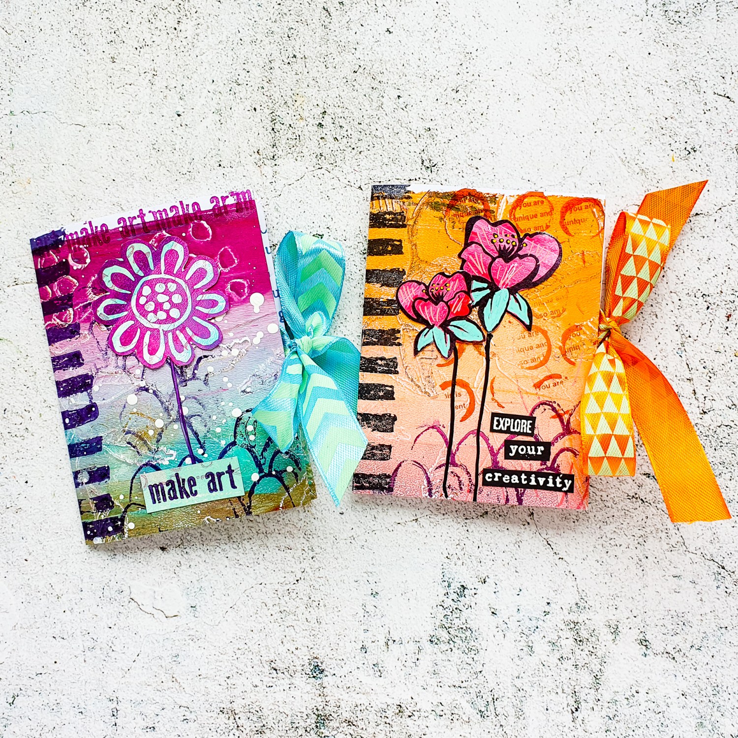 ATC Pocket Folder from One Sheet of Paper – Susanne Rose Art