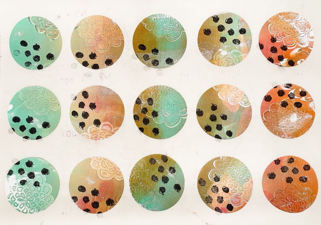 Make your own Stickers – Gelli Printed Labels – Susanne Rose Art