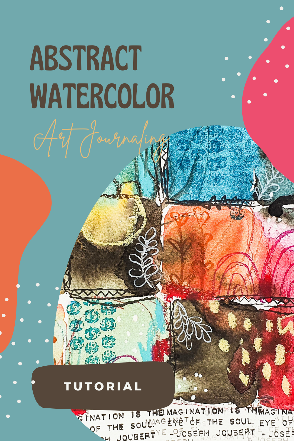 Abstract Watercolor Art Journaling – Video Tutorial – Susanne Rose Art