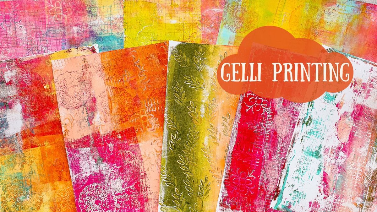Gelli Plate Printing – Video Tutorial – Susanne Rose Art