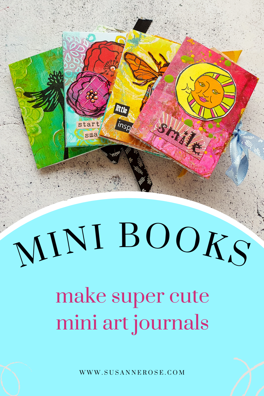 DIY Mini Art Journals – Susanne Rose Art