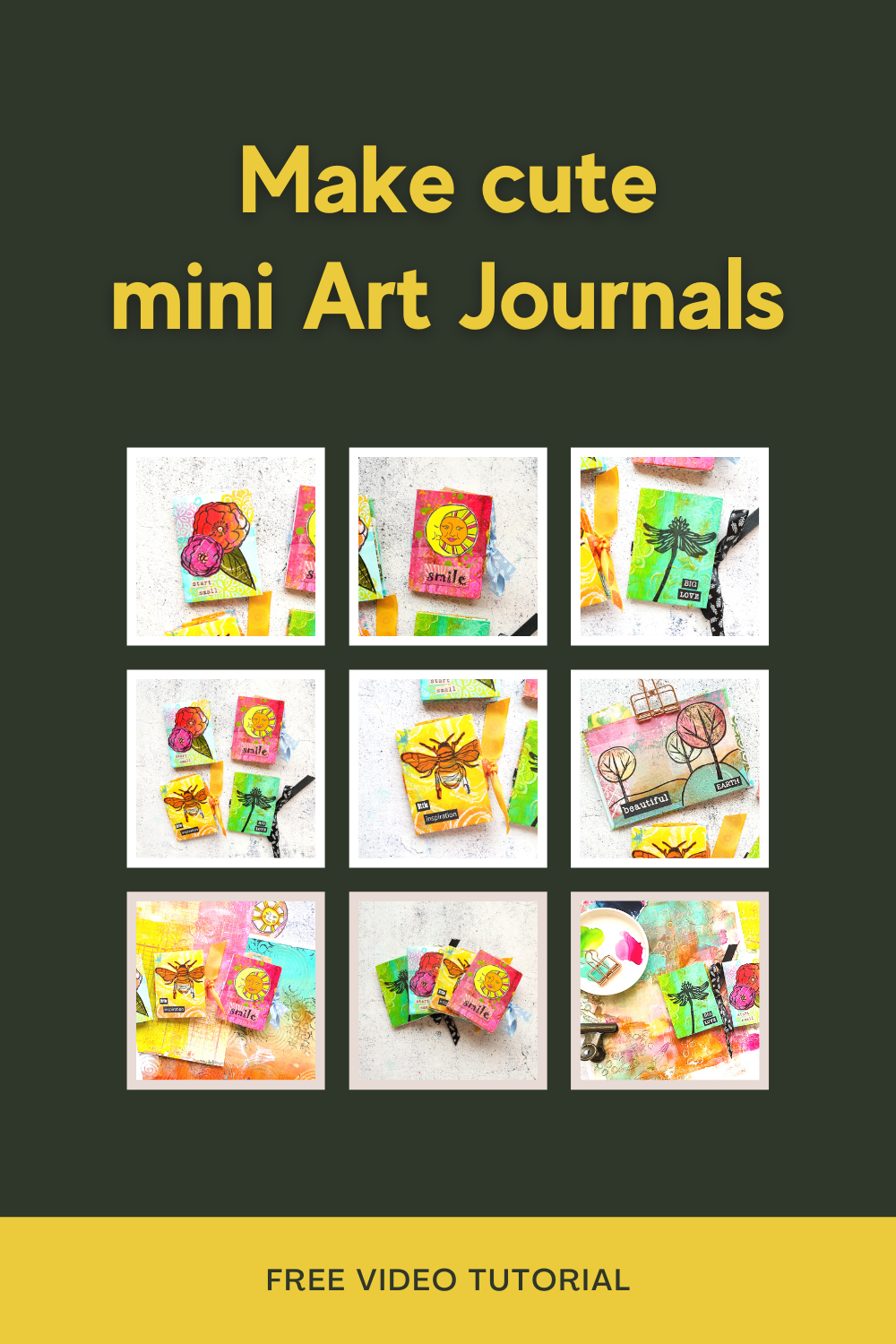DIY Mini Art Journals – Susanne Rose Art