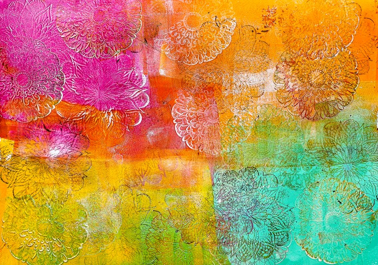 Gelli Plate Printing – Video Tutorial – Susanne Rose Art