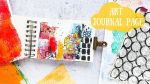 Mixed Media Collage Art Journal Page – Video Tutorial – Susanne Rose Art
