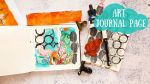 Mixed Media Collage Art Journal Page – Video Tutorial – Susanne Rose Art