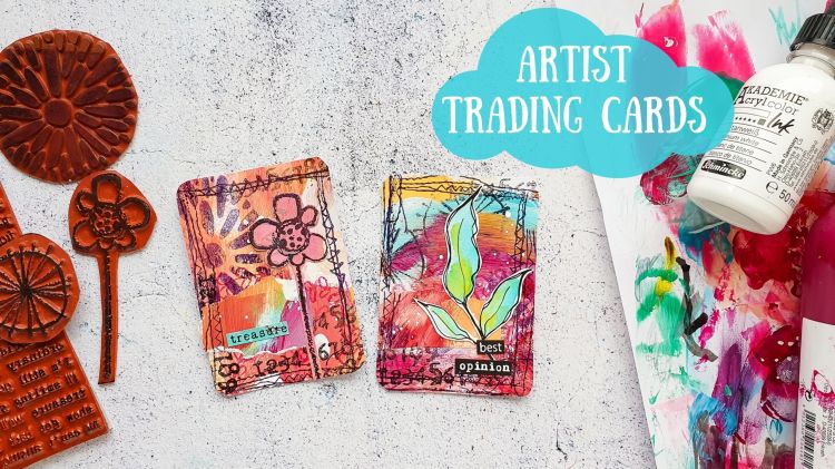 Mixed Media ATCs – Video Tutorial – Susanne Rose Art