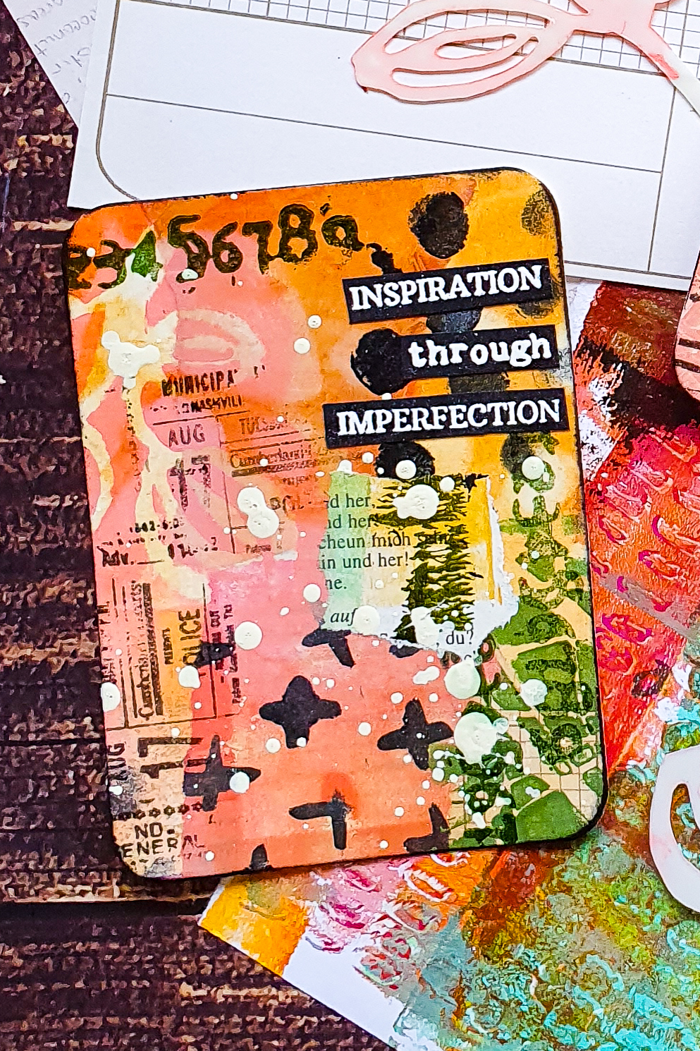 Let’s make some layered Mixed Media Journaling Cards – Susanne Rose
