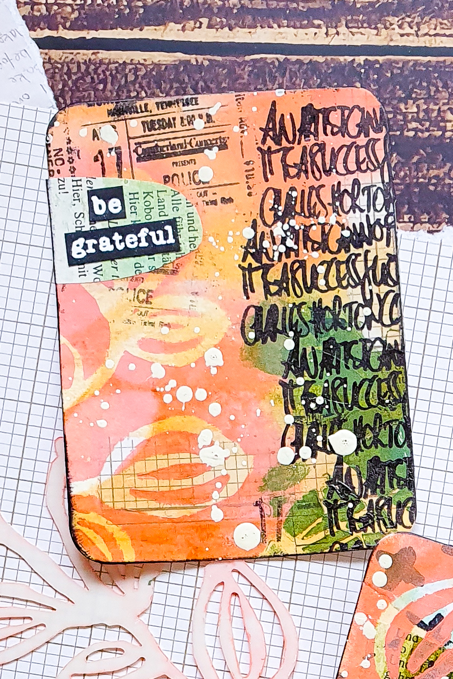 Let’s make some layered Mixed Media Journaling Cards – Susanne Rose