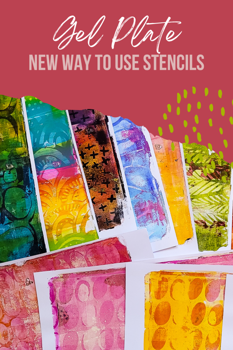 Brand new way to use your Stencils for Gelli Printing! – Susanne Rose