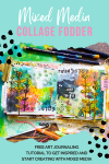 Art Journaling with Collage and Mark Making – Video Tutorial – Susanne ...