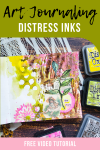 Ink Smooshing with Distress Inks & Oxides – An Art Journal Background ...