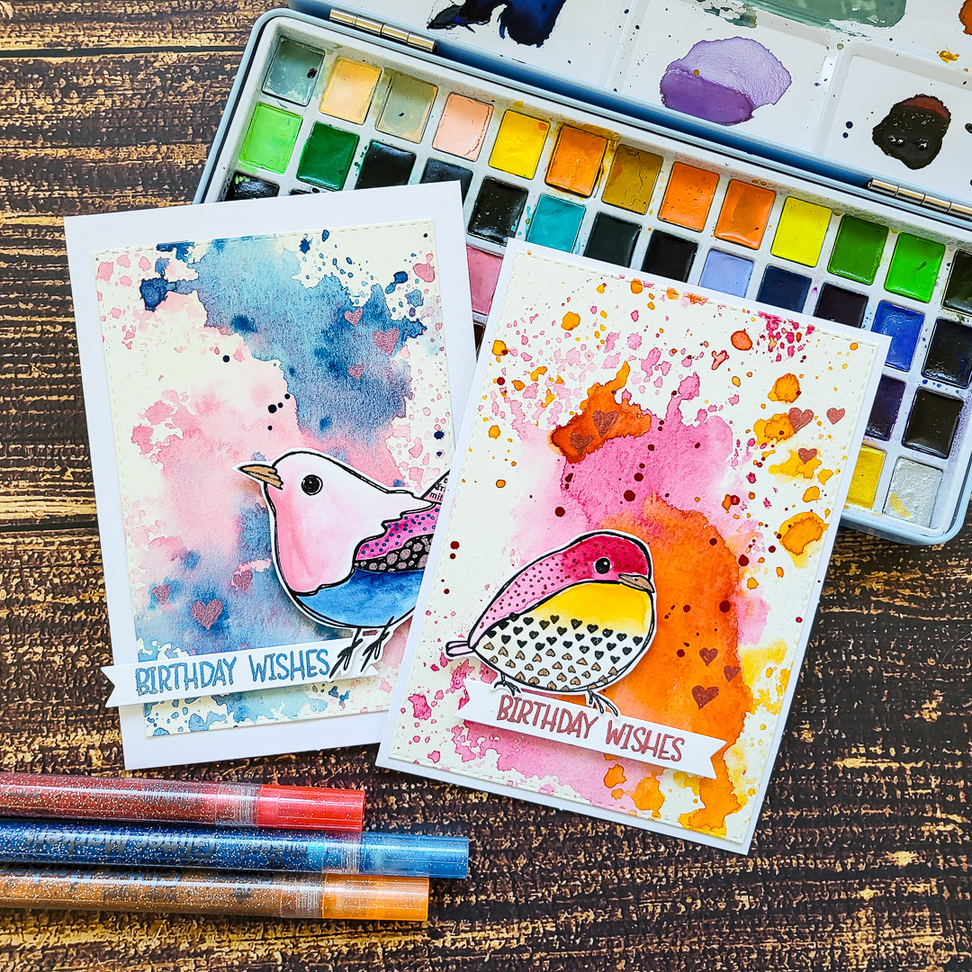 Watercolor Cards – Video Tutorial on our Shop Blog – Susanne Rose Art