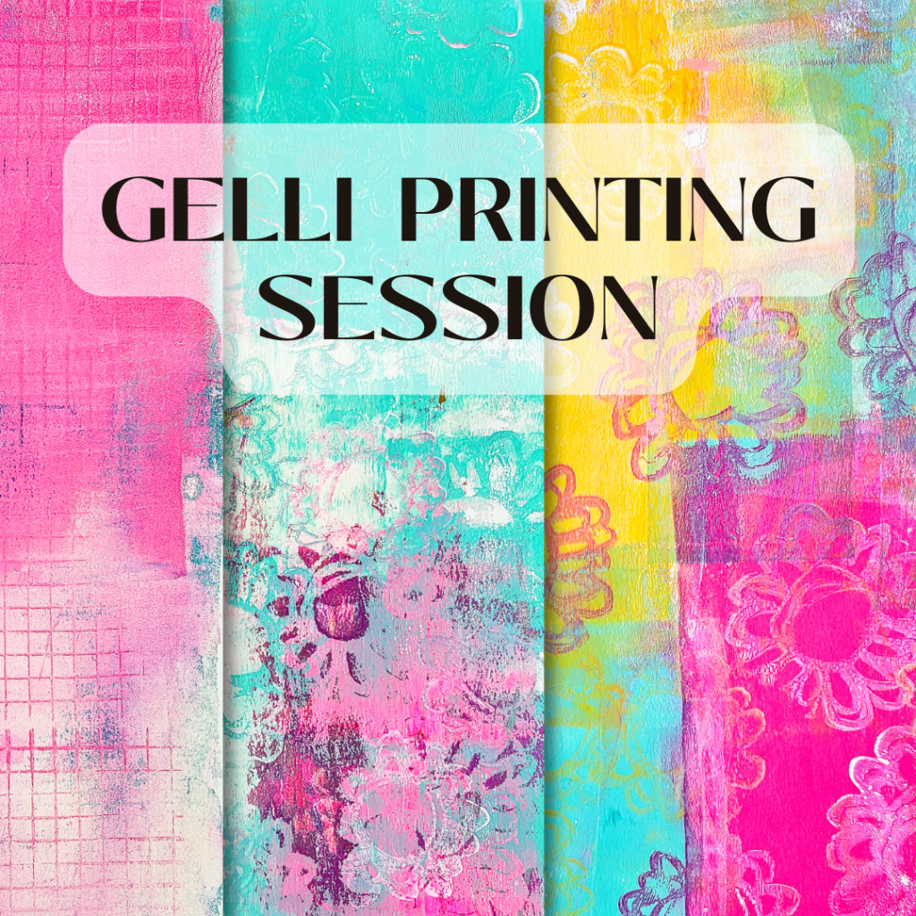 Gelli Printing Session – Video Tutorial – Susanne Rose Art