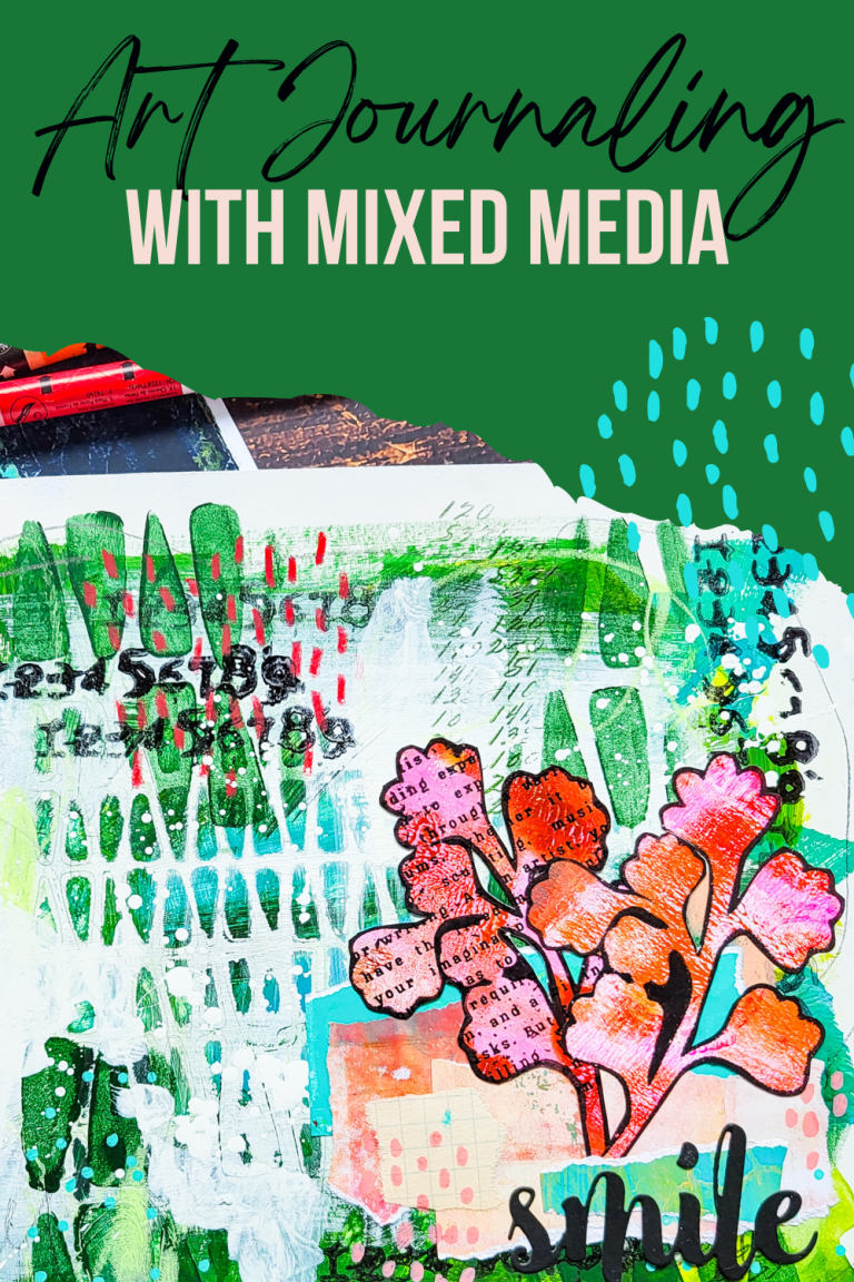 Mixed Media Art Journal Page Tutorial – Susanne Rose Art