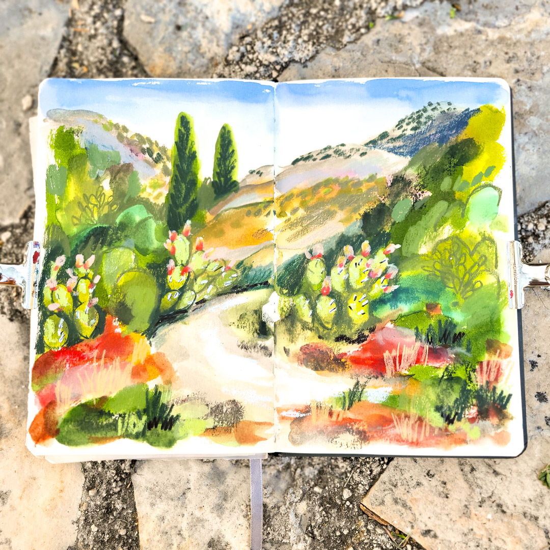 Susanne Rose Art – Mixed Media im Art Journal und im Sketchbook ...