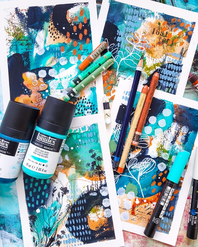 Mixed Media Projects – Susanne Rose Art